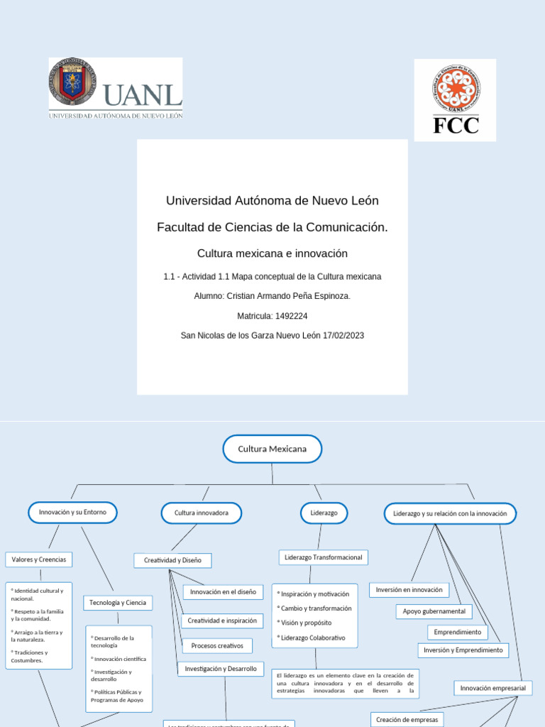 Peña_Cristian_Evidencia1.1 | PDF | Innovación | Liderazgo