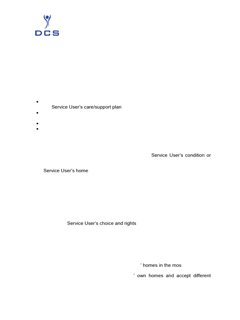 Care Worker Job Description and Duties | PDF | Caregiver | Skill