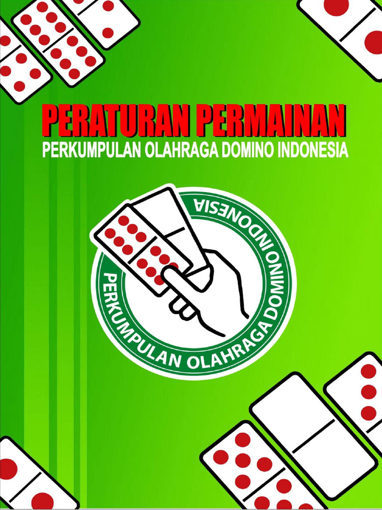 Peraturan Permainan Domino PORDI 2024 | PDF