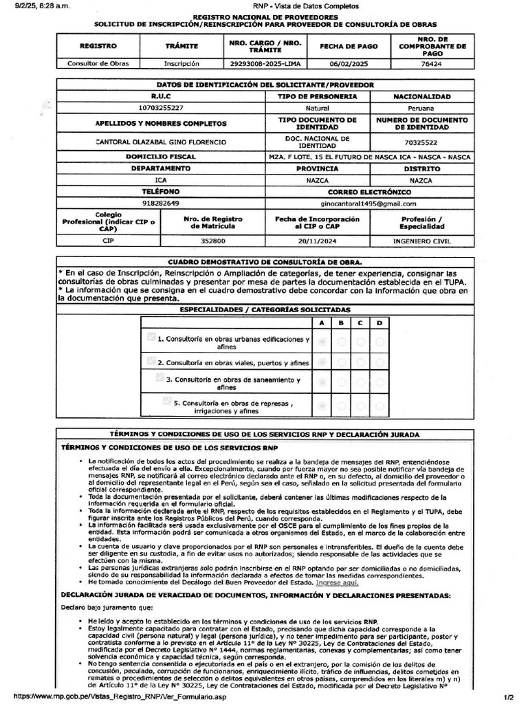 Solicit Udin Scrip C I On | PDF