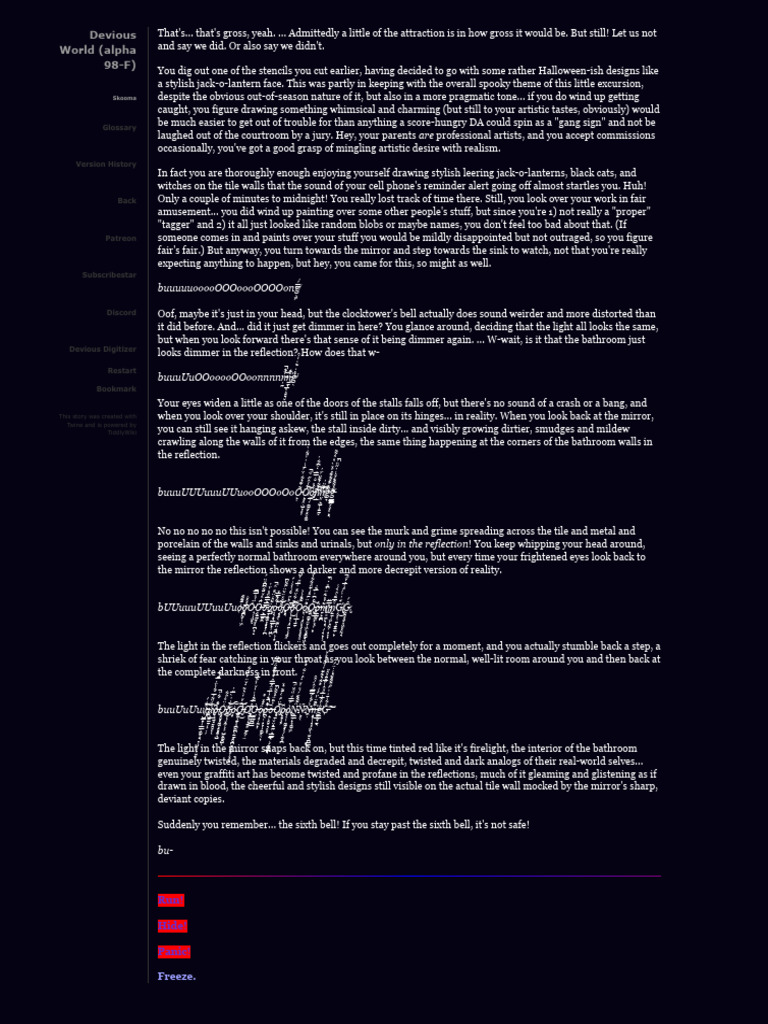 Devious World (alpha 98-F) | PDF