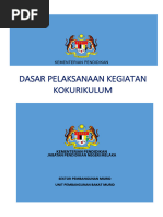 Dasar Dan Petunjuk Perlaksanaan Kokurikulum Di Sekolah | PDF