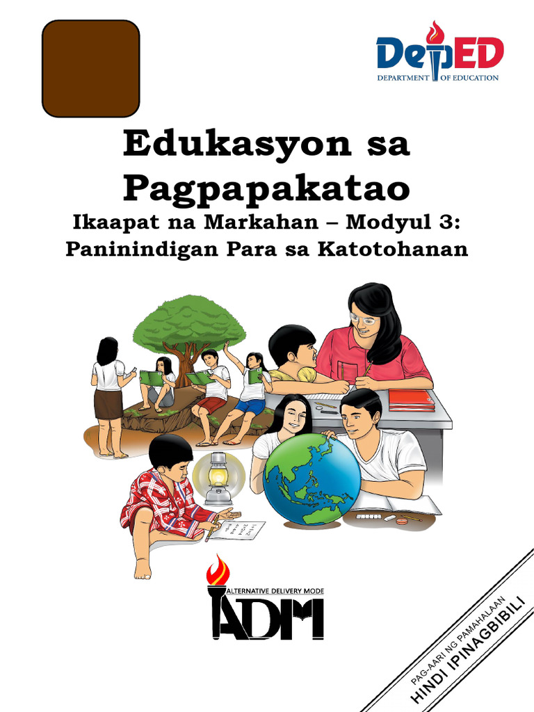 EsP10 Q4 W3 Module 3 Paninindigan para Sa Katotohanan Benguet V4 | PDF