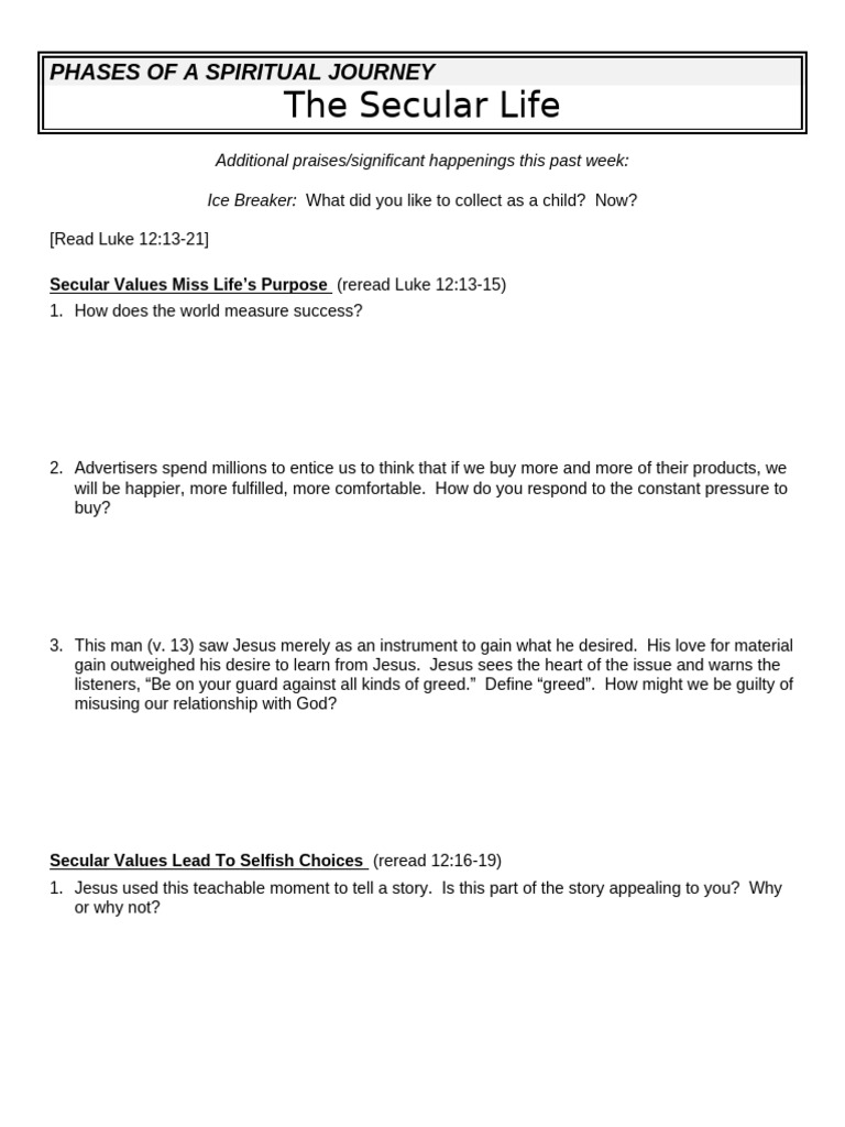 Spiritual Journey Phases Explained | PDF | Disciple (Christianity) | Jesus