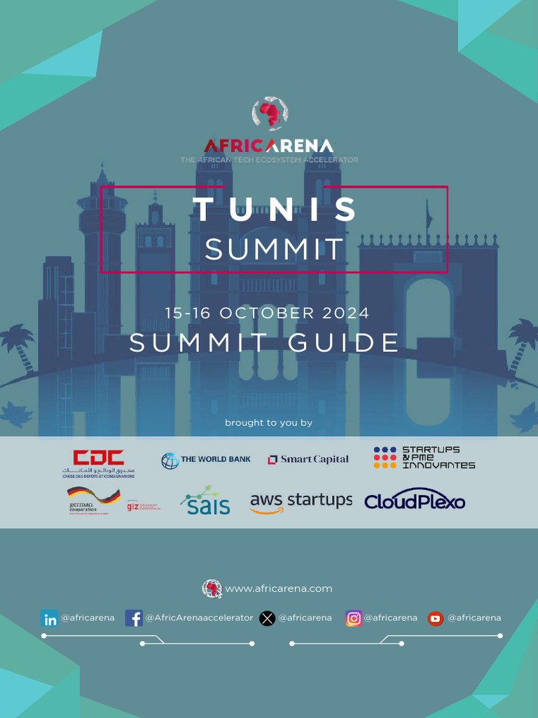 _The 2024 AfricArena Tunis DeepTech & AI Summit Guide_ | PDF | Startup Company | Small Business ...