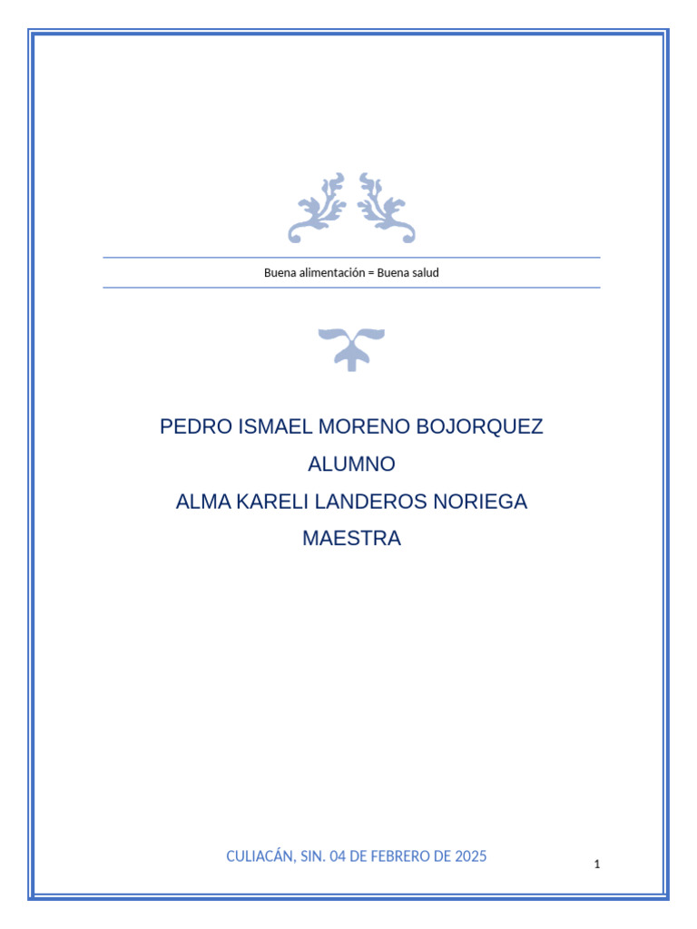 Reporte Informativo 2 | PDF | Dieta | Enfermedades cardiovasculares