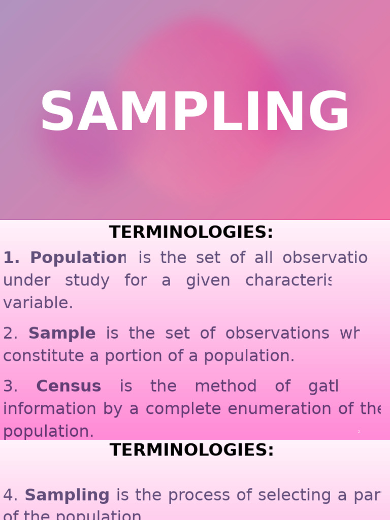 Sampling and Sampling Distribution q4 | PDF | Errors And Residuals | Standard Error