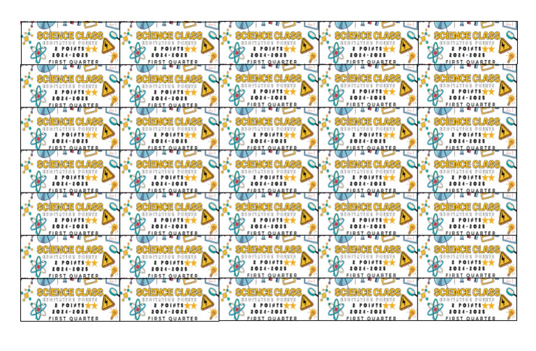 Science Chips 2024-2025 | PDF