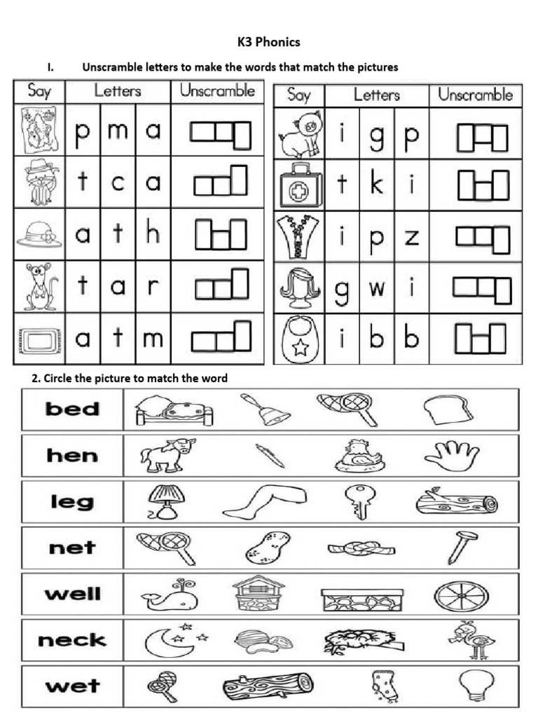 k3 Phonics 03- 03 | PDF