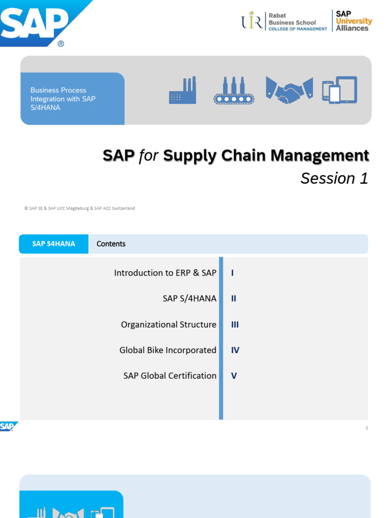1- Introduction - Enterprise Resource Planning (SAP)[1] | PDF ...