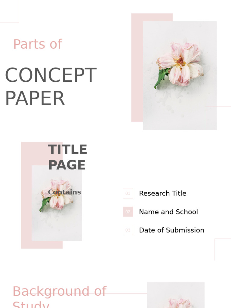 Concept Paper Structure and Guidelines | PDF | Literature Review | Data