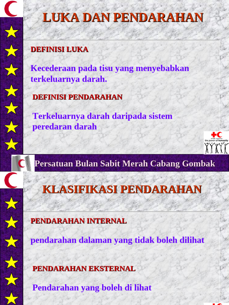 TOPIK 6 (b)- Luka dan pendarahan | PDF