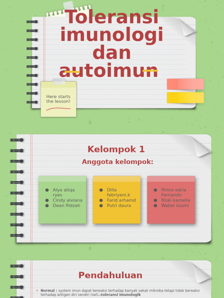 Toleransi Imunologi dan Autoimunitas | PDF