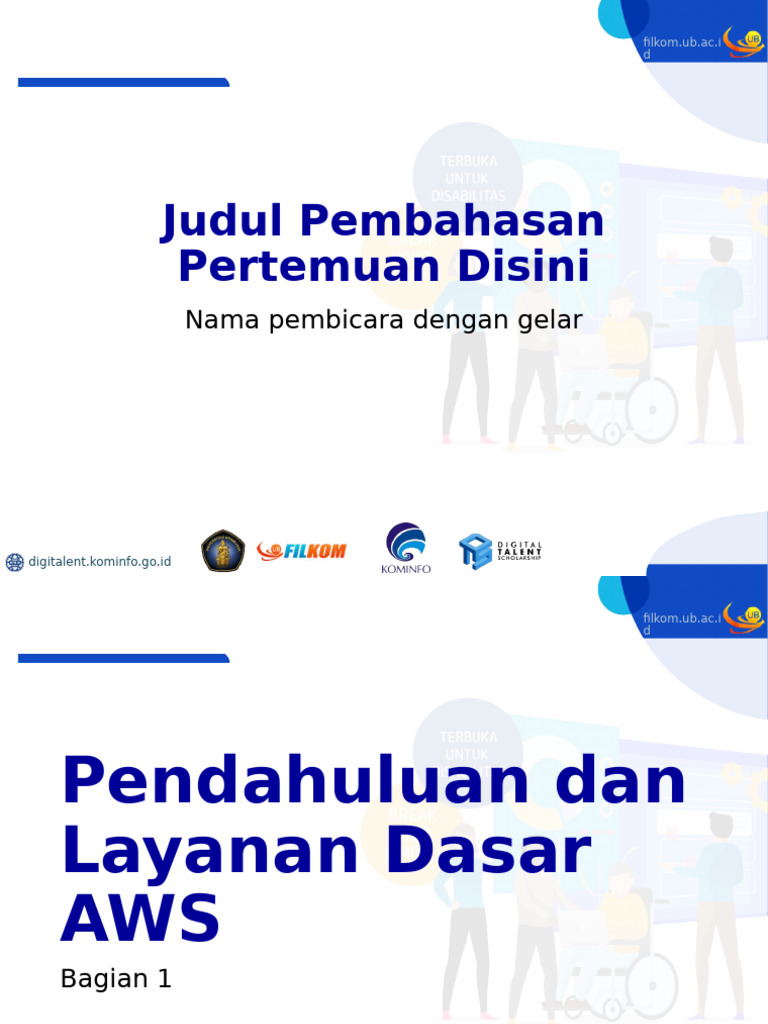 Pertemuan 3A - Pendahuluan Dan Layanan Dasar AWS | PDF