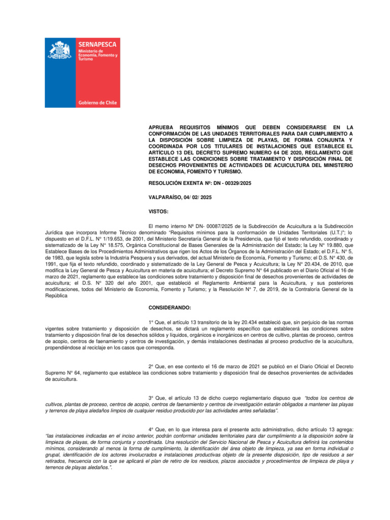 Resol 329.2025 UT | PDF | Residuos | Regulación