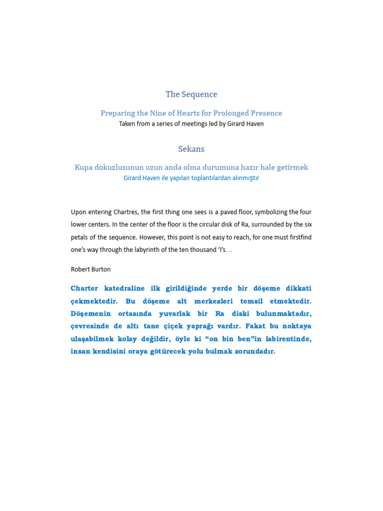 The Sequence | PDF