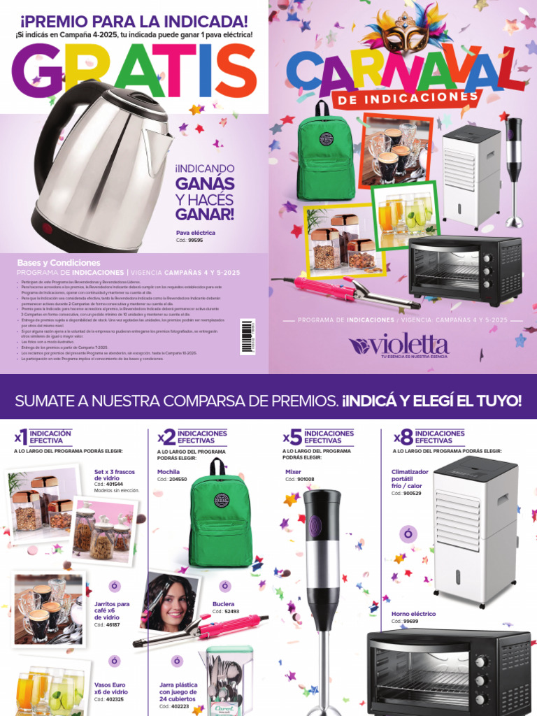 Programa Indicaciones C.4y5-2025 Díptico - (550279) | PDF