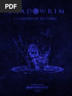 Shadowdark RPG: Unnatural Selection Guide | PDF | Afterlife | Soul