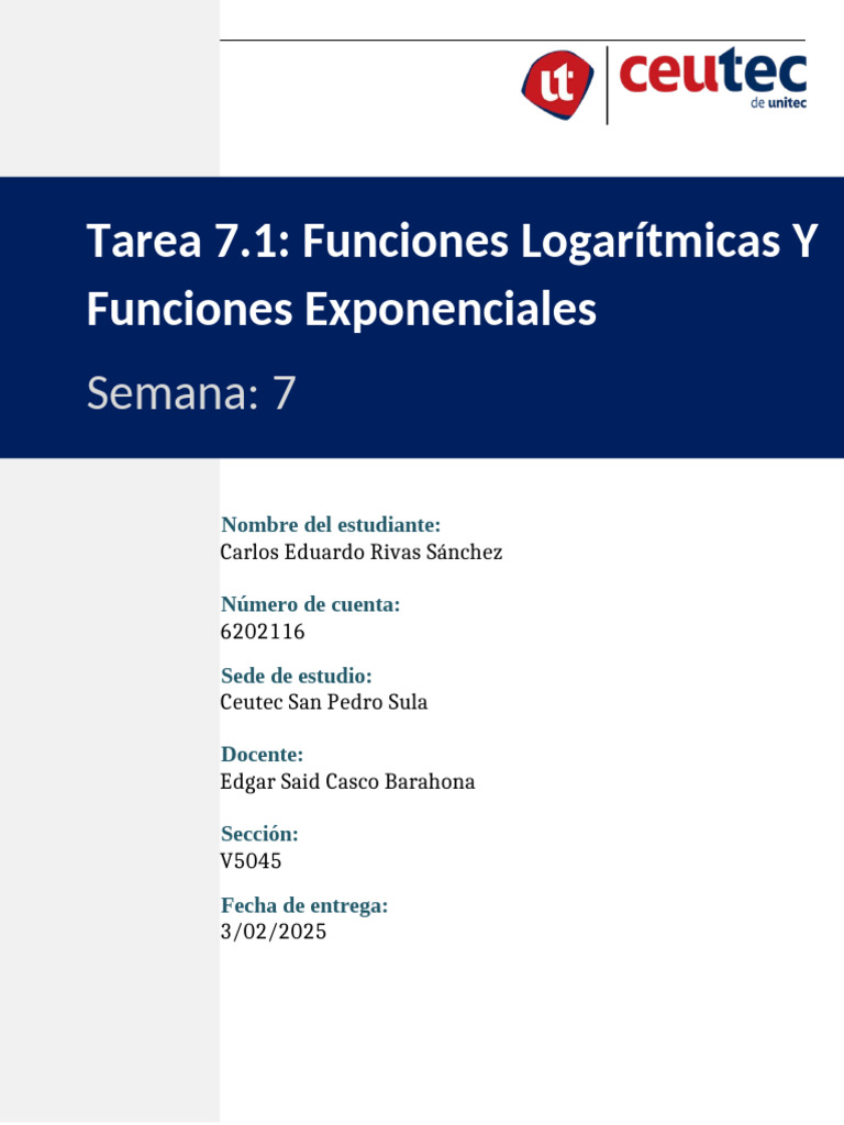 S7 Tarea7.1 AnyZuniga | PDF