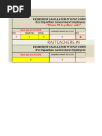 6th CPC Fitment Table PDF Download | PDF | Government Of India