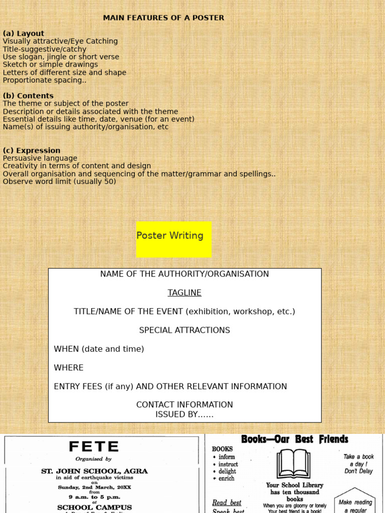 Class 11 Creative Writing Formats | PDF