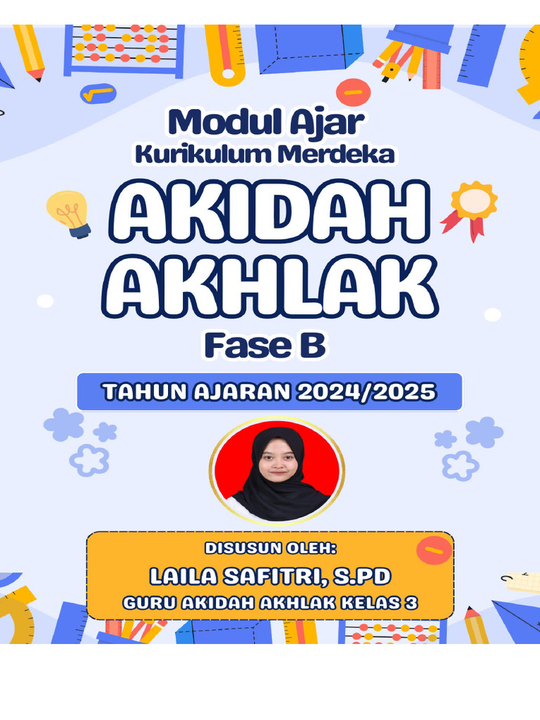 Modul Ajar Akidah Akhlak KL 3 | PDF