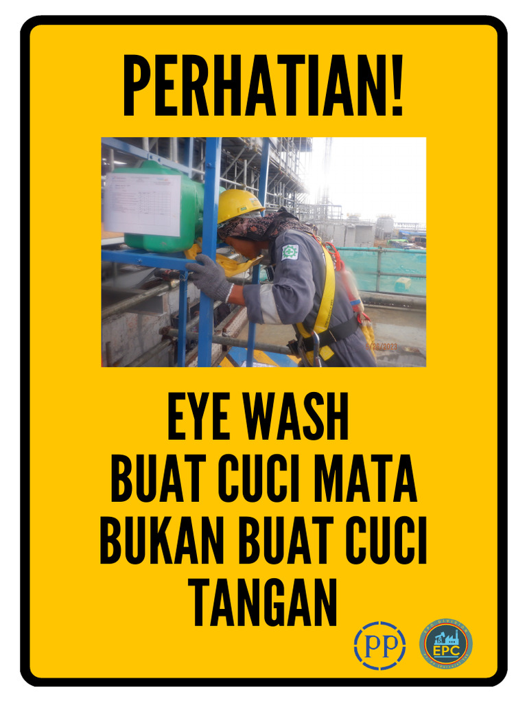Eye Wash Buat Cuci Mata Bukan Buat Cuci Tangan | PDF