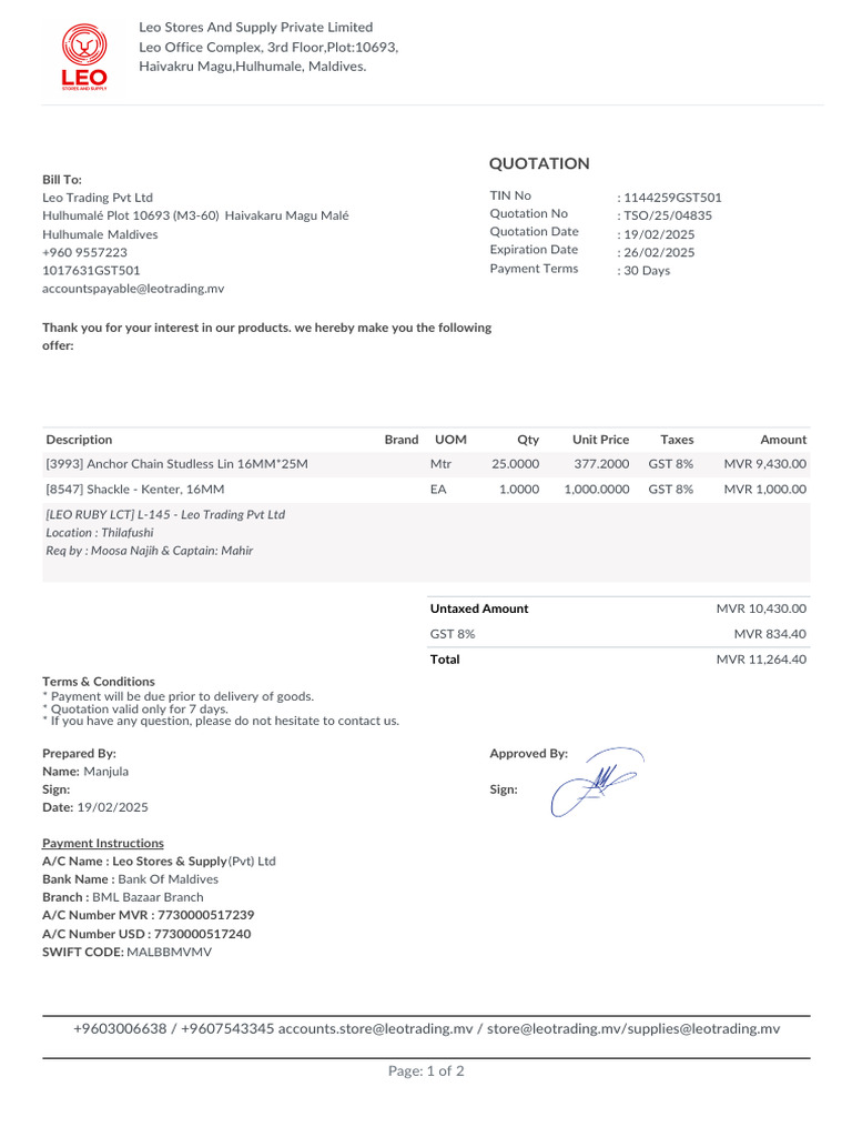 L-145 - (LEO RUBY LCT) 19-02-2025 (2) - Signed | PDF