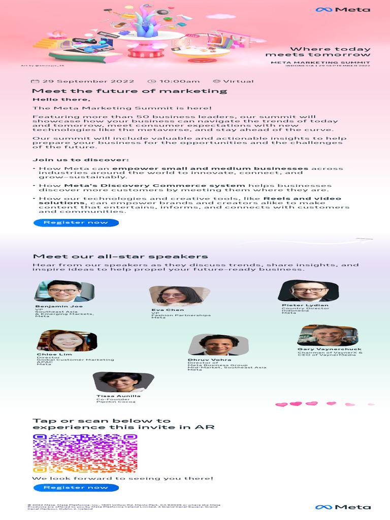 ID Invitation Edm MMS2022 | PDF | Business | Marketing