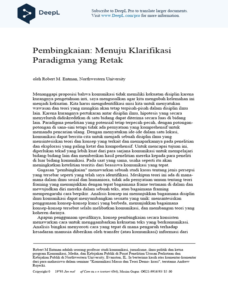 J-Communication-1993-Entman Id | PDF