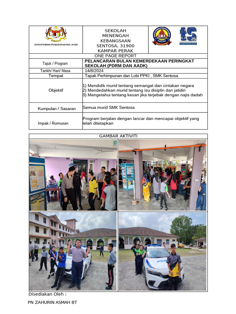 OPR Bulan Merdeka 2024 | PDF