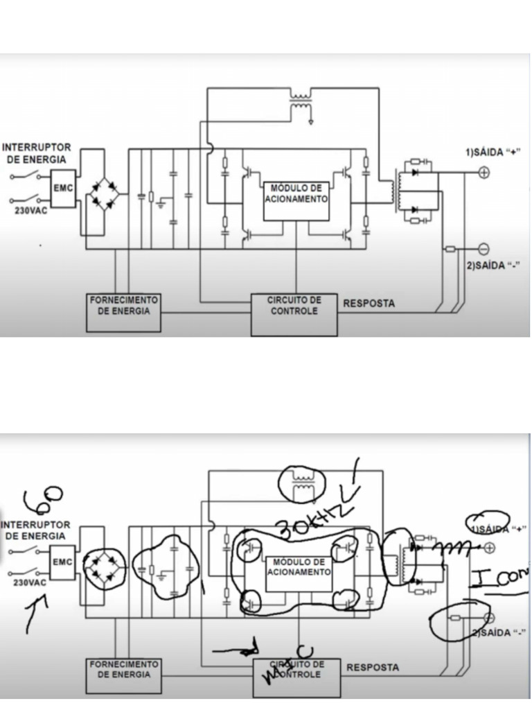 Diagrama em Bloco Maquina de Solda | PDF