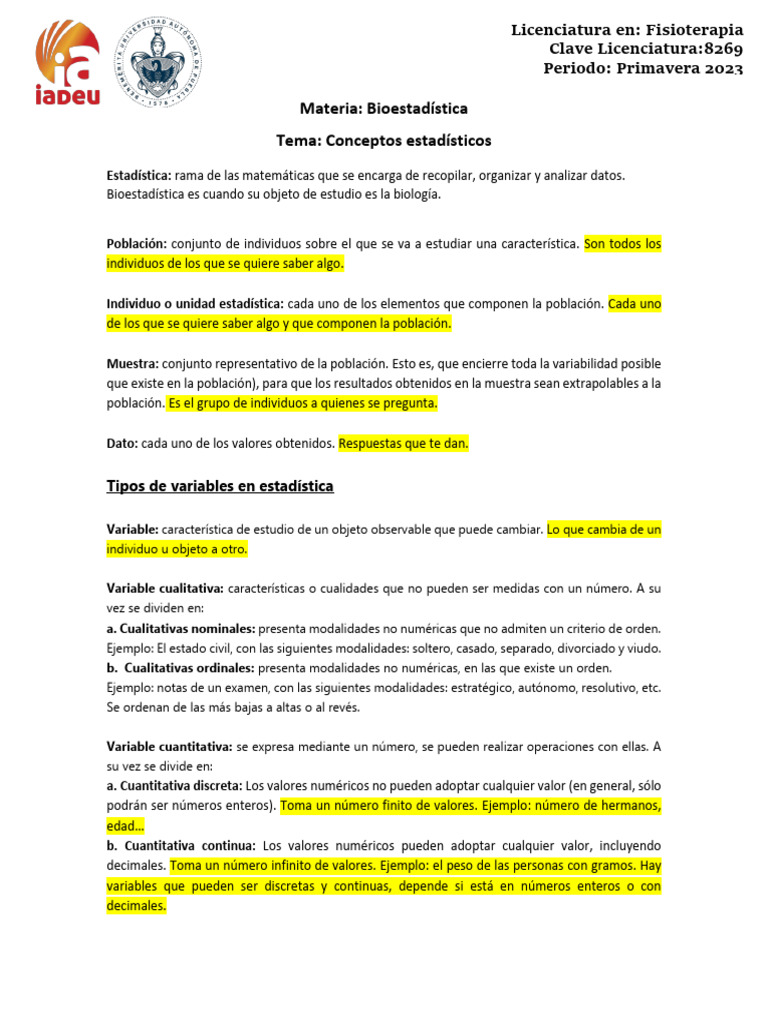 Actividad Conceptos Estadísticos Resuelto | PDF | Histograma