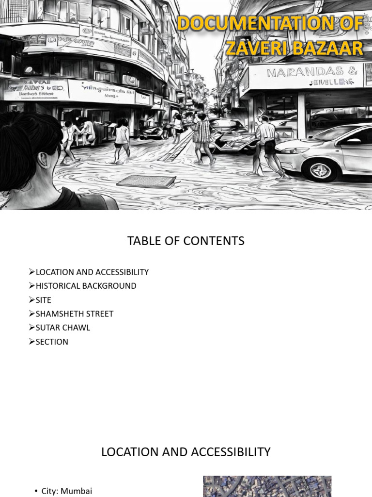 Documentation of Zaveri Bazaar | PDF | Mumbai