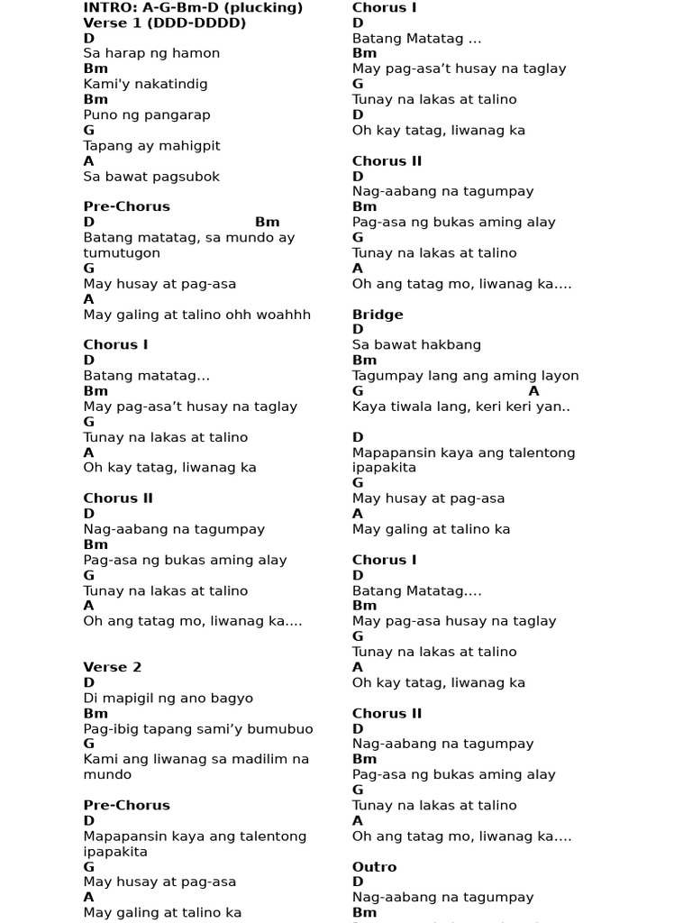 LYRICS | PDF