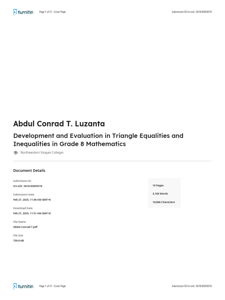 Grade 8 Math Module Development | PDF | Constructivism (Philosophy Of Education) | Instructional ...