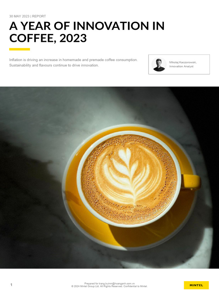2023 Coffee Innovation Report | PDF | Coffee | Drink