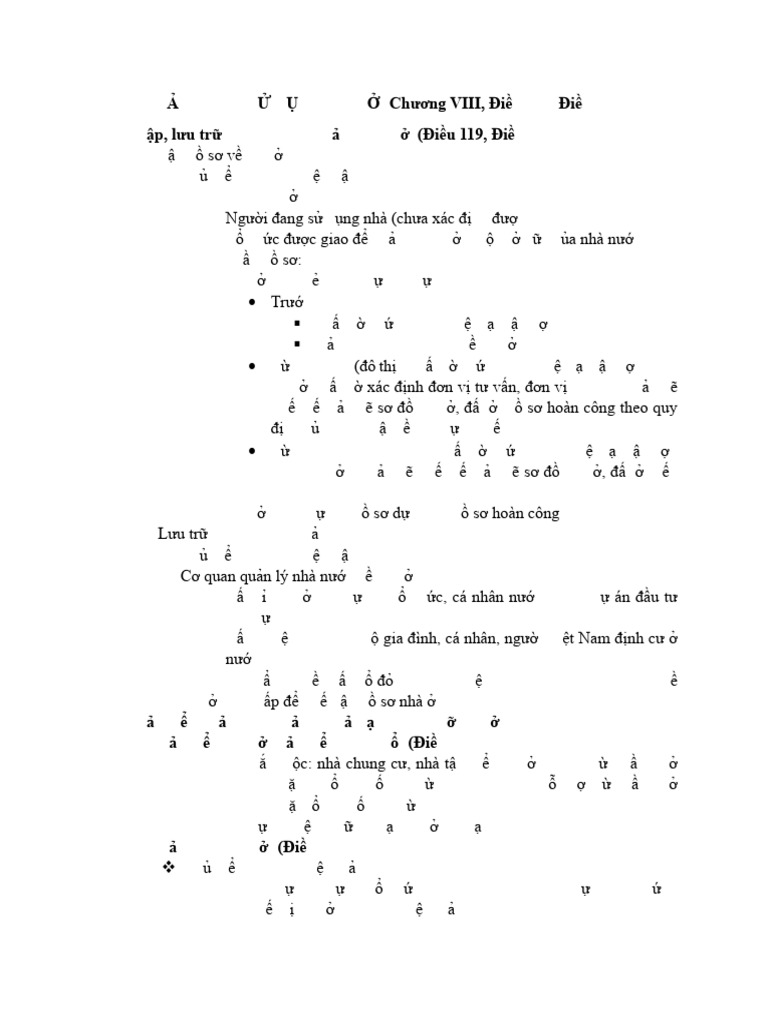 Qu N Lý Và S D NG Nhà | PDF