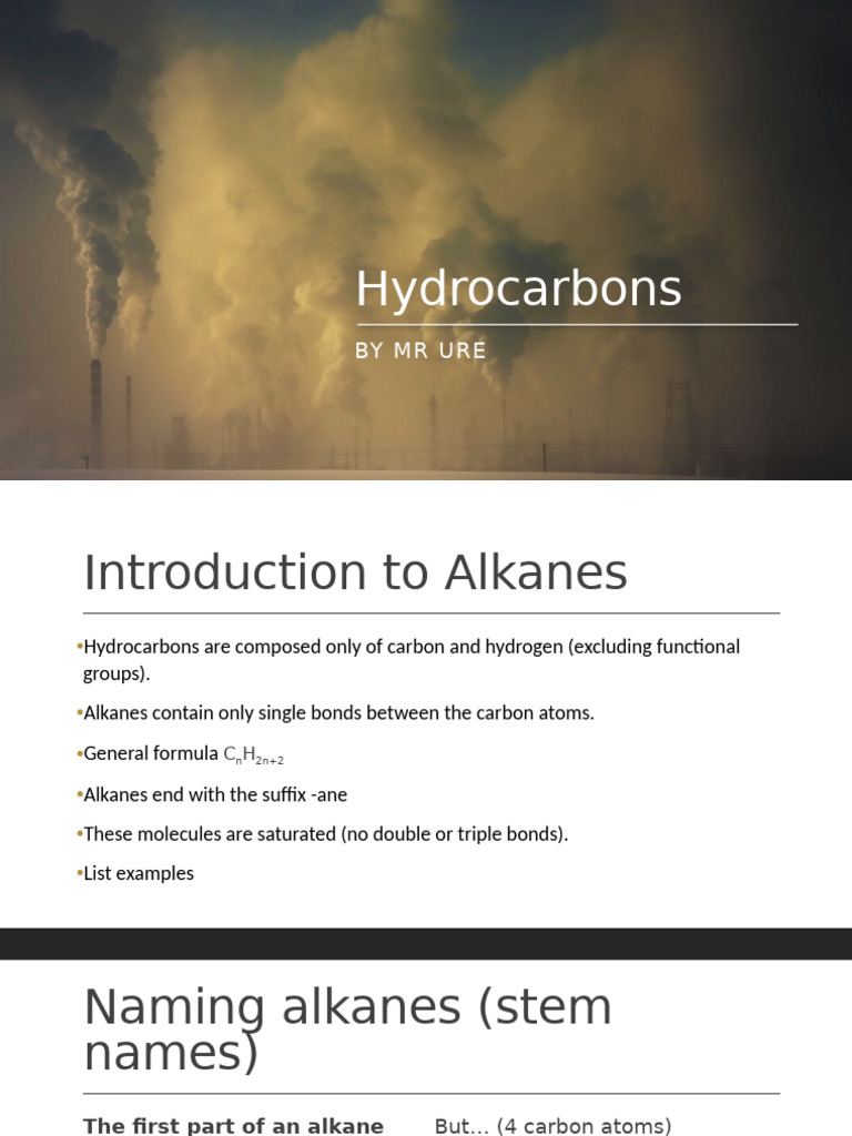 Understanding Alkanes and Alkenes | PDF