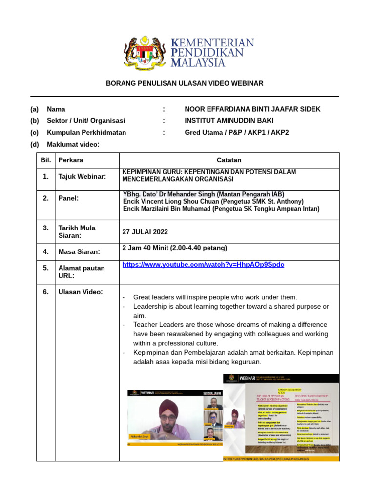 Ulasan Webinar1 | PDF