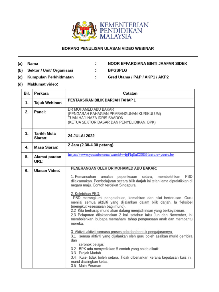 Ulasan Webinar2 | PDF