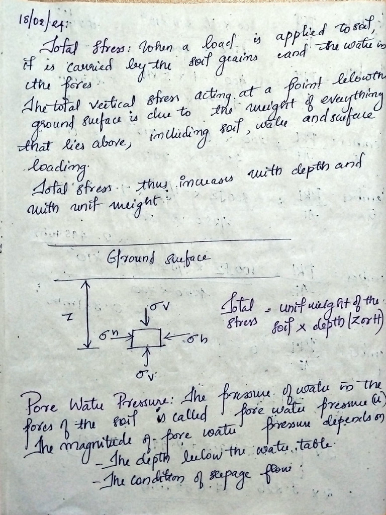 Soil Mechanics Notes | PDF