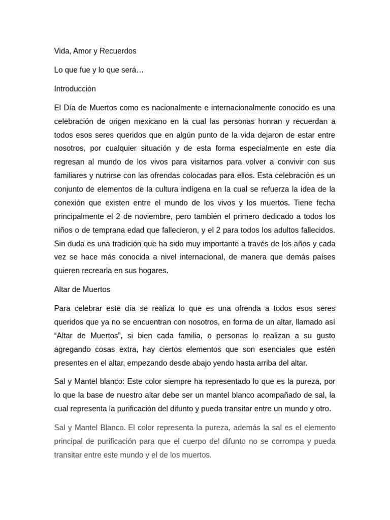 Documento | PDF | Tradiciones | Altar