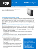 Dell EMC PowerEdge R450 Spec Sheet | PDF | Solid State Drive | Dell