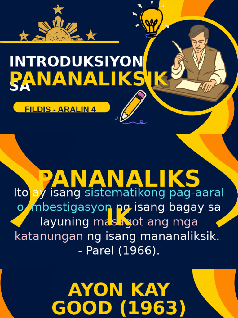 Fildis Aralin 4 | PDF