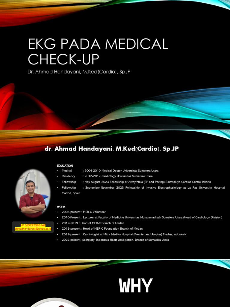 EKG Pada Medical Check-Up | PDF