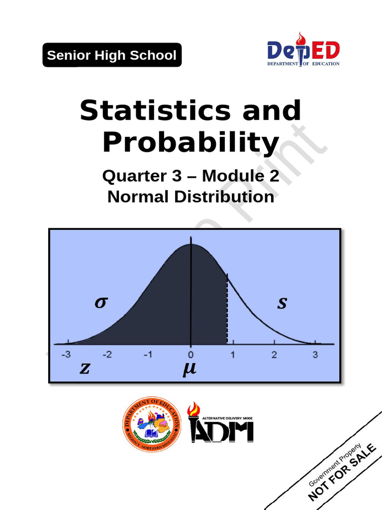 StatProb11 Normal-Distribution | PDF | Standard Score | Normal Distribution