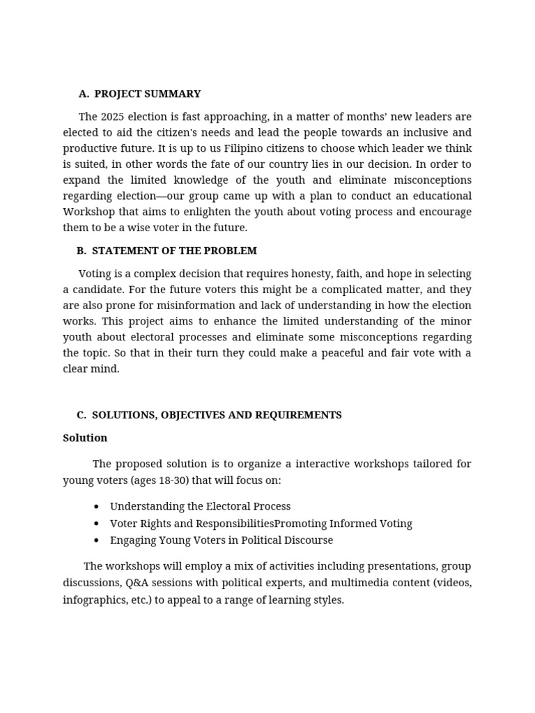 Empowering Tomorrows Voters | PDF | Data | Evaluation