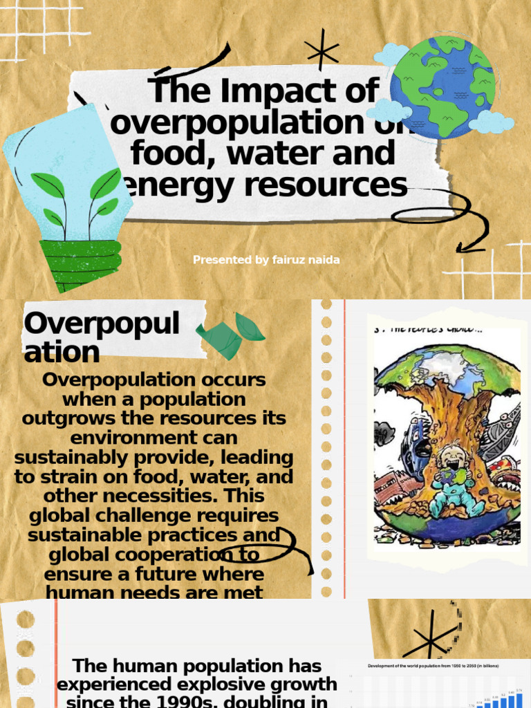 Overpopulation's Strain on Resources | PDF | Human Overpopulation ...