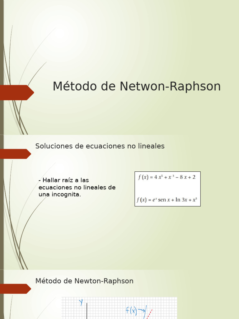 Newton Raphson | PDF